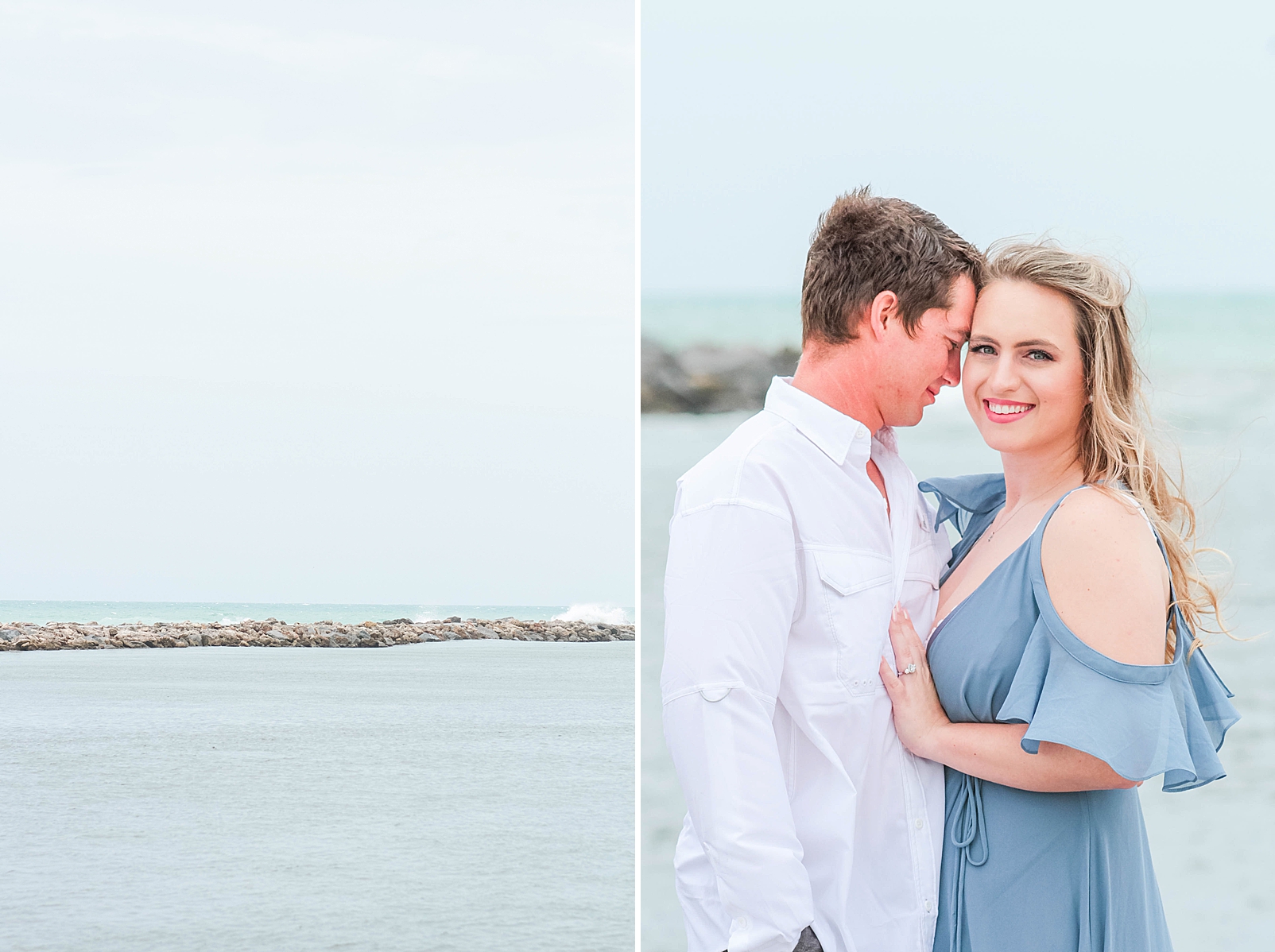 Alexis & AJ | North Jetty Park Engagement | Blog | Deanna Grace Photography