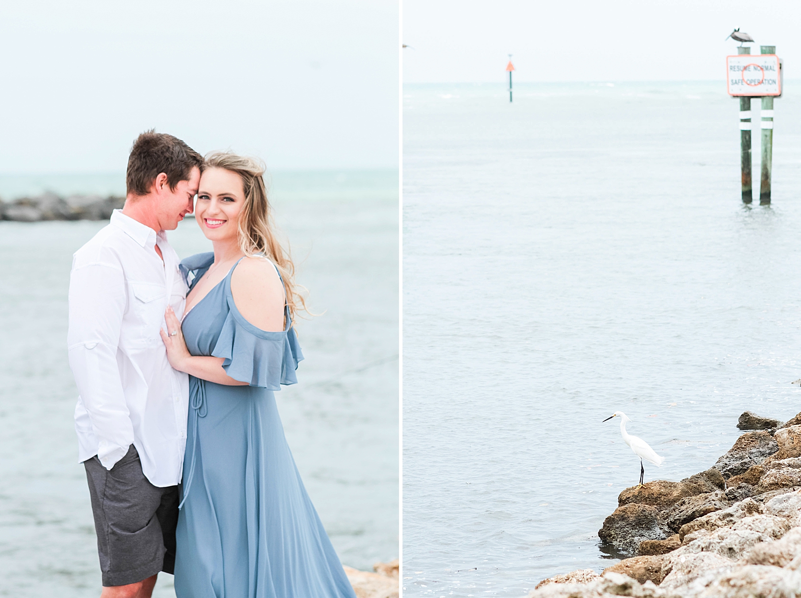 Alexis & AJ | North Jetty Park Engagement | Blog | Deanna Grace Photography