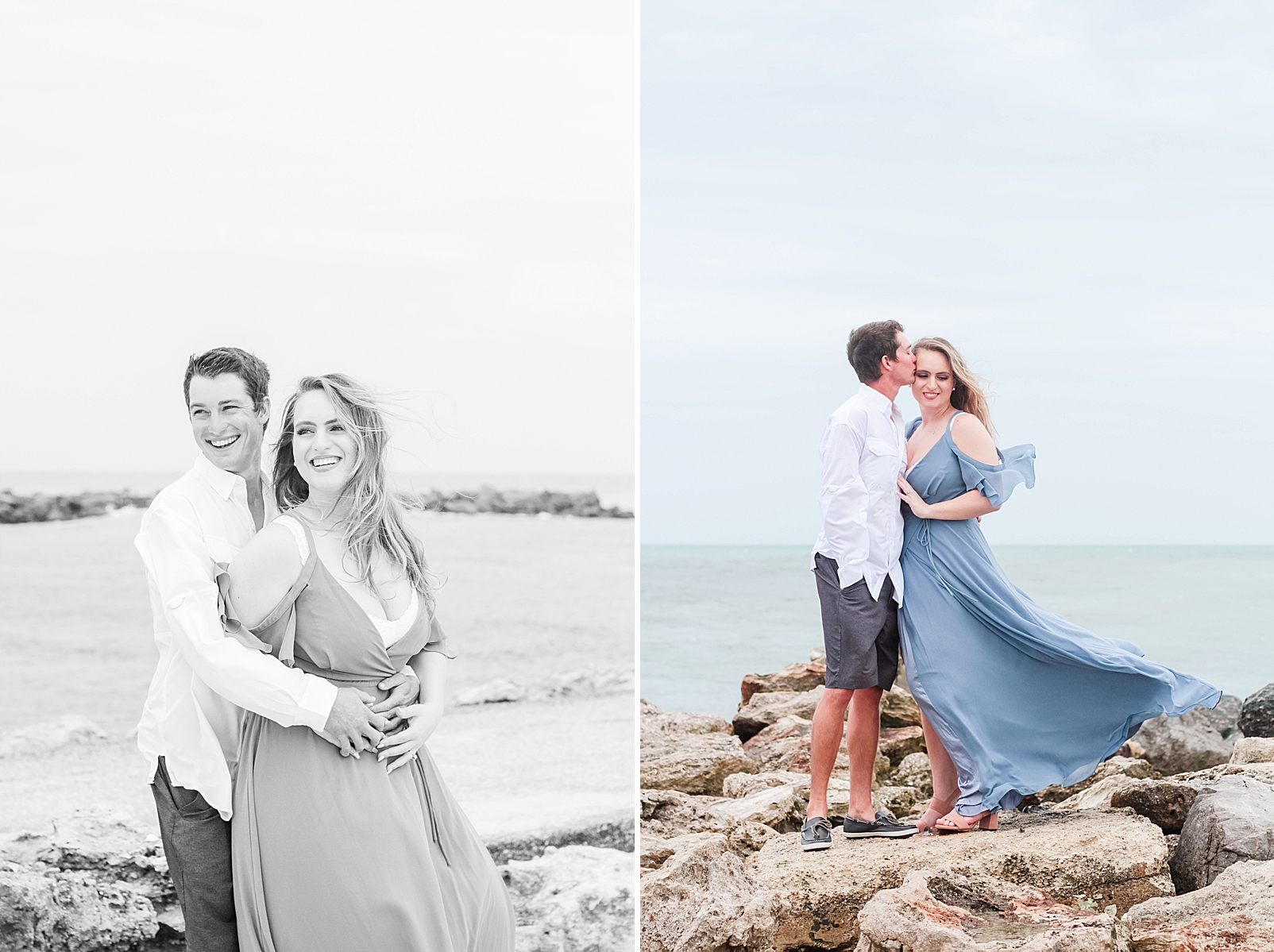 Alexis & AJ | North Jetty Park Engagement | Blog | Deanna Grace Photography
