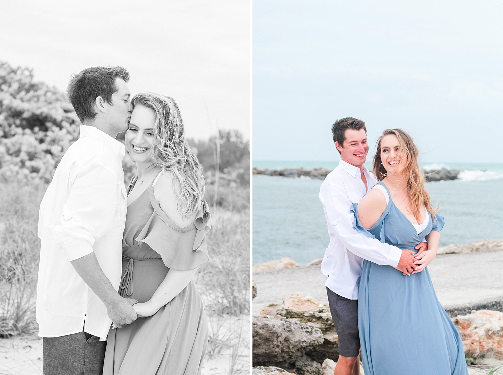 Alexis & AJ | North Jetty Park Engagement | Blog | Deanna Grace Photography