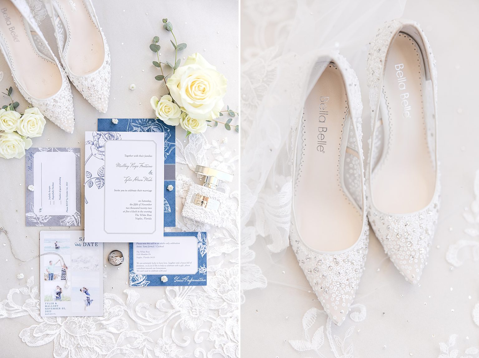 White Rose Naples Wedding | Tyler & Mallory